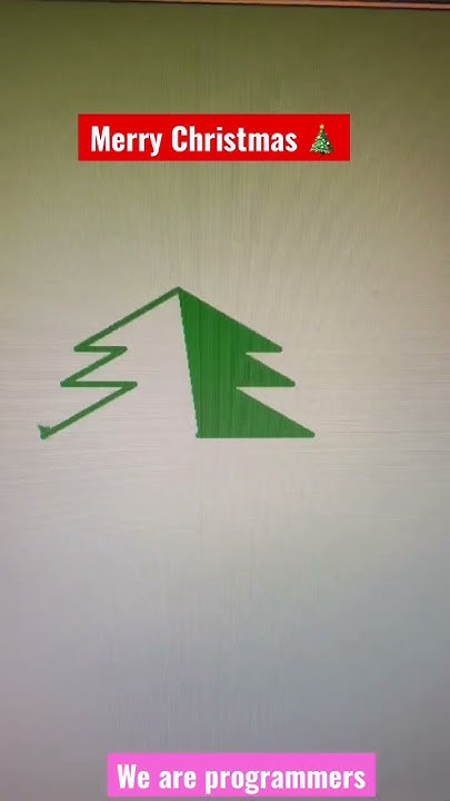 Merry Christmas 🎄 | Python Turtle | We are programmers |#merrychristmas2022 - YouTube