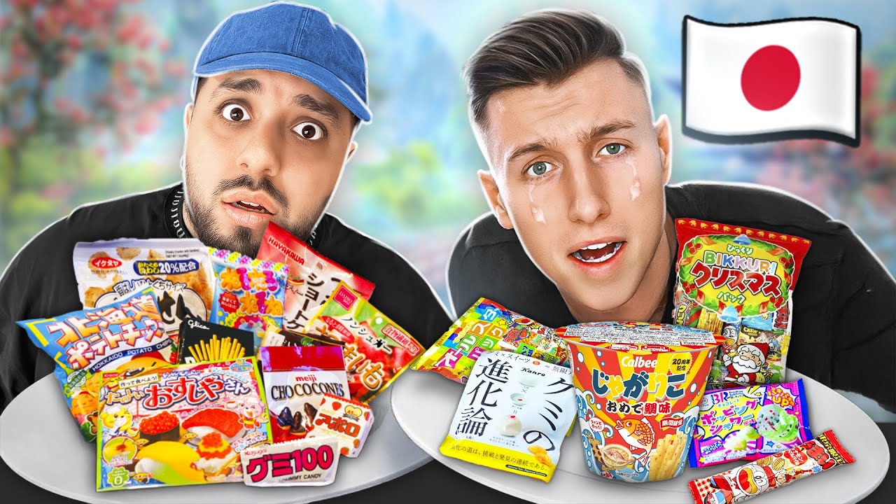 WIR TESTEN EKELHAFTE JAPANISCHE SNACKS! (mit ICRIMAX) - YouTube
