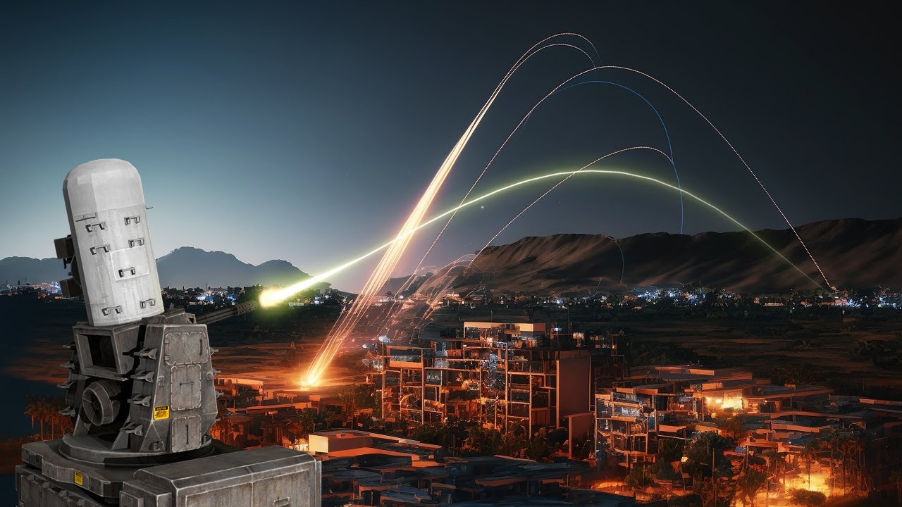 Ukraine C-RAM & Russian Hi-Tech Fighters Combat - Military Simulation ...