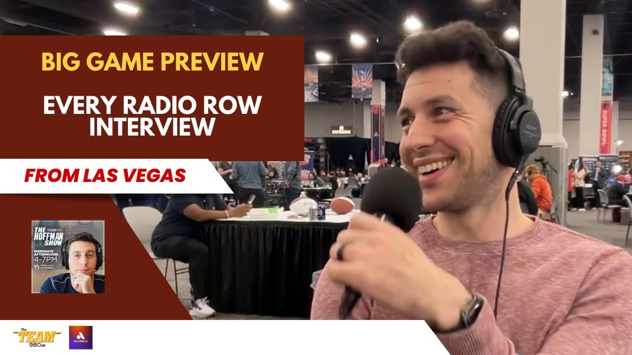 Big Game Preview: Every Radio Row Interview from Las Vegas! - YouTube