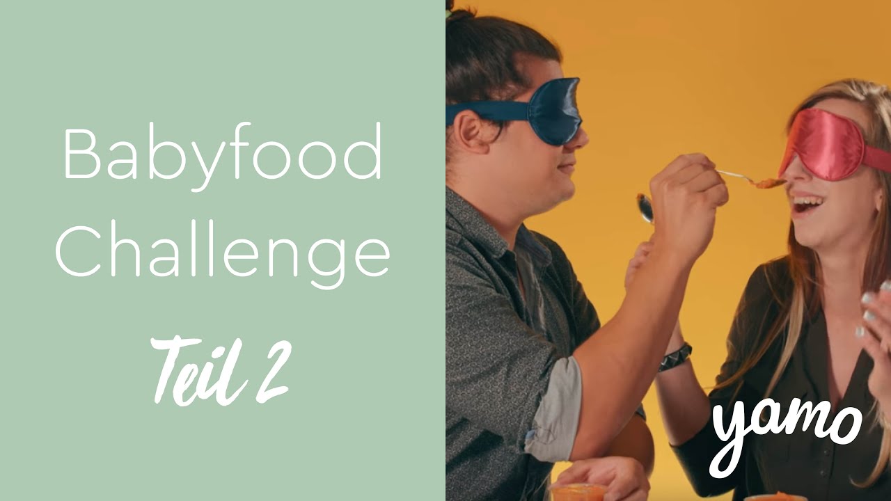 Yamo Babyfood Challenge - Erwachsene probieren Babybrei | Teil 2 - YouTube