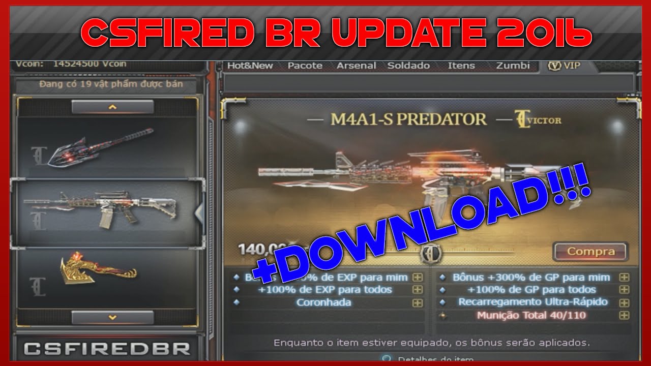 #CS - CSFIRED BR Update 2016 ( CF OFFLINE ) + Download - YouTube
