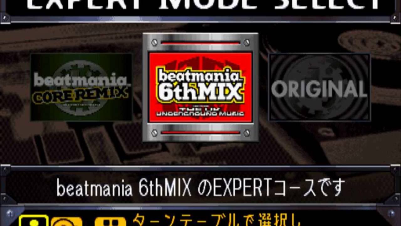 [beatmania 6thMIX+CORE REMIX] EXPERT / BONUS COURSE - YouTube