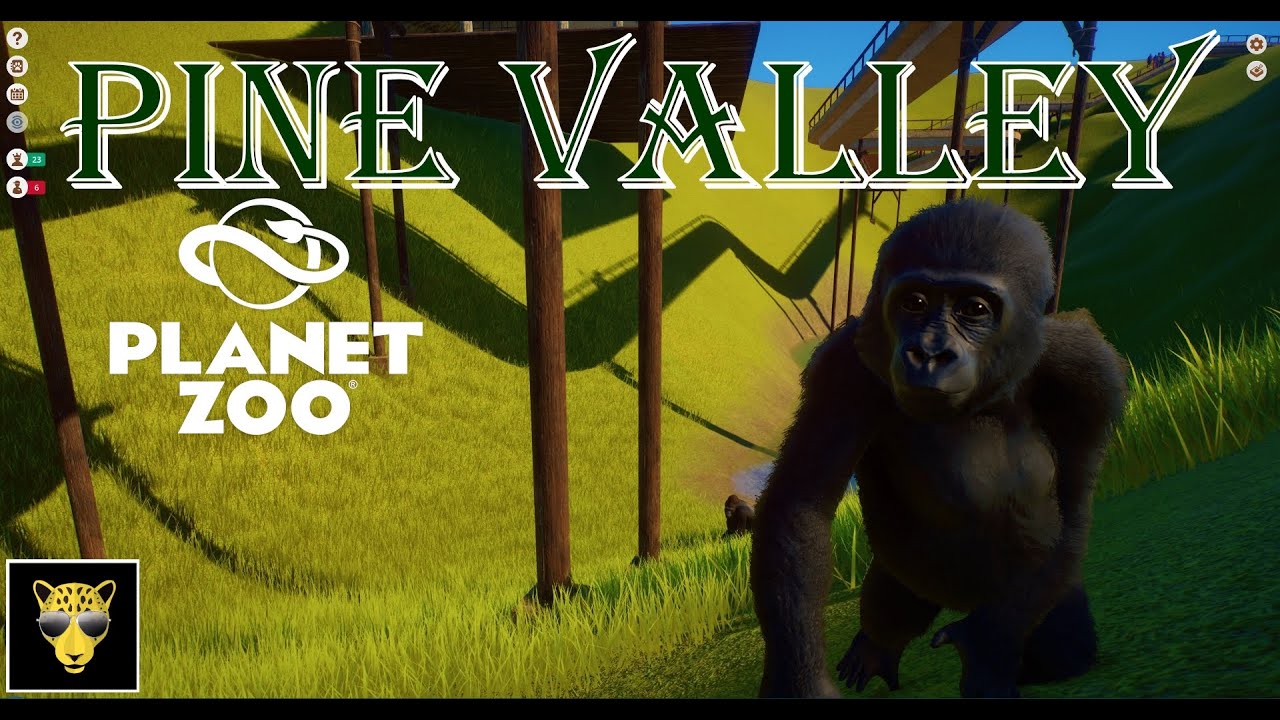 Planet Zoo - Pine Valley Zoo - Episode 68 - Gorilla Gorge - YouTube