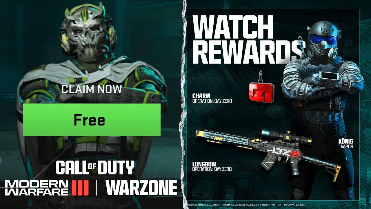 How To Claim FREE Konig Vapor Operator in MW3! New Updates Added & MORE ...