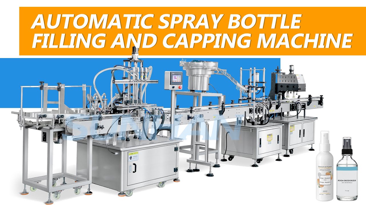 How To Use Full Automatic Servo Motor Filling Capping Machine For ...
