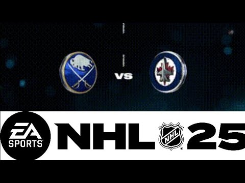 Buffalo SABRES vs Winnipeg JETS (NHL 24/25)| 23. MAR 🏒 NHL 25 Gameplay ...