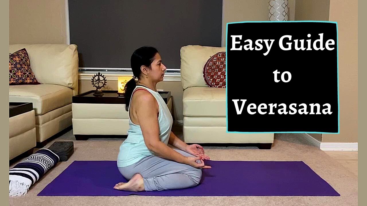 How to do Veerasana, its benefits and precautions. - YouTube