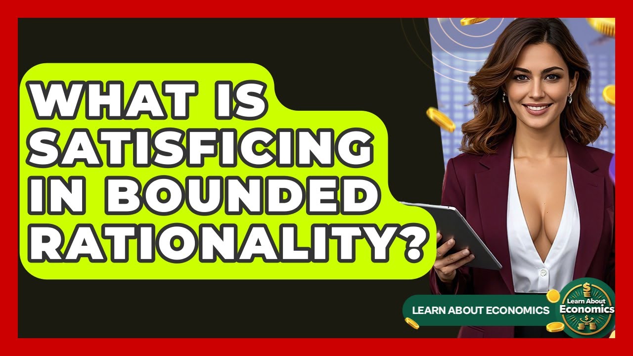 What Is Satisficing In Bounded Rationality? - Learn About Economics - YouTube