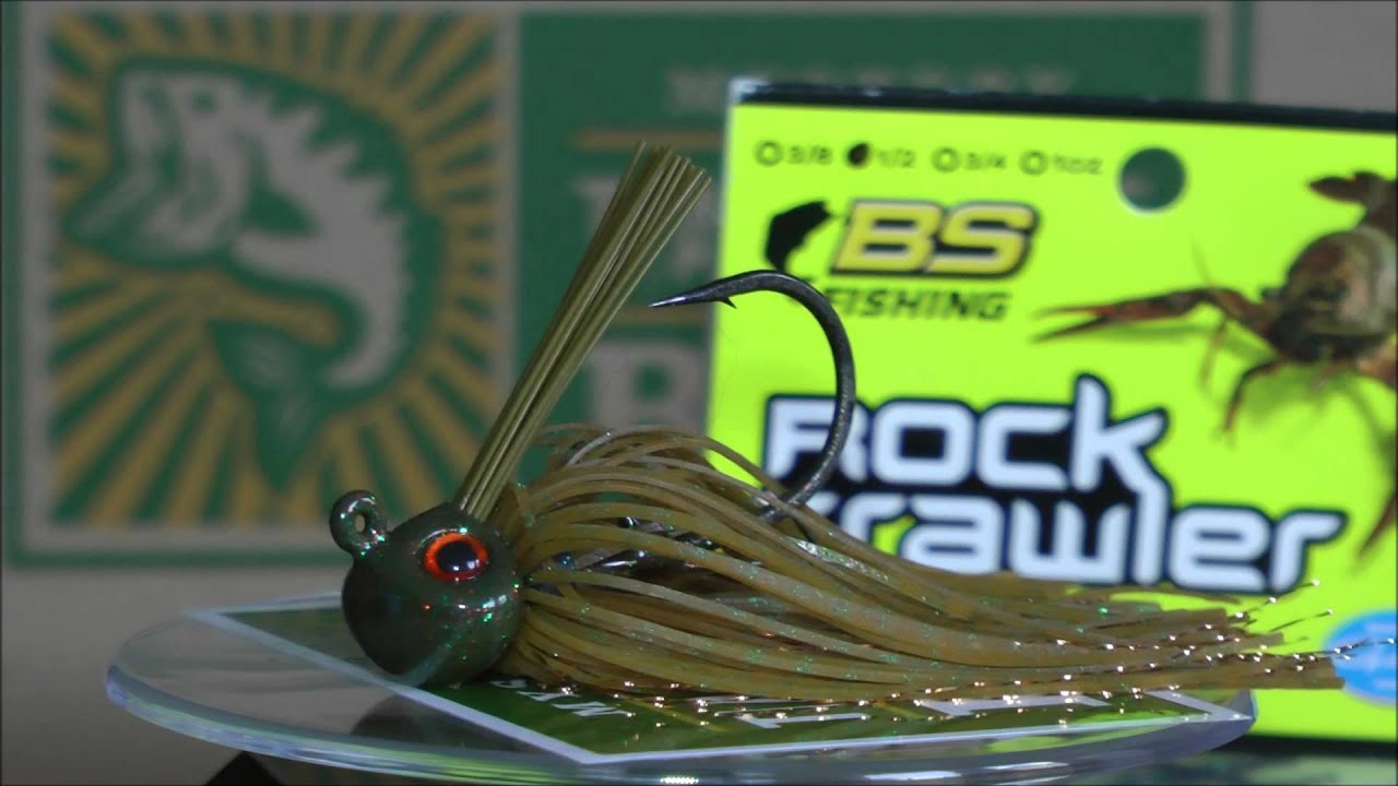 BS Fishing Rock Crawler Football Jig - Mystery Tackle Box - YouTube