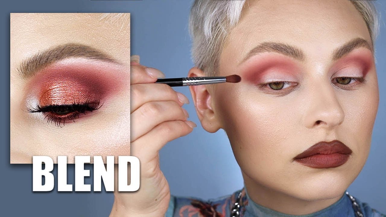How I Blend Eyeshadow Perfectly Youtube