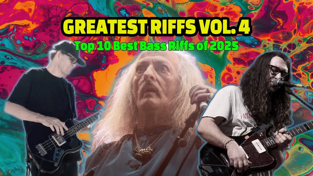 GREATEST RIFFS Vol. 4 - Top 10 Best Bass Riffs of 2025 (Stoner ...