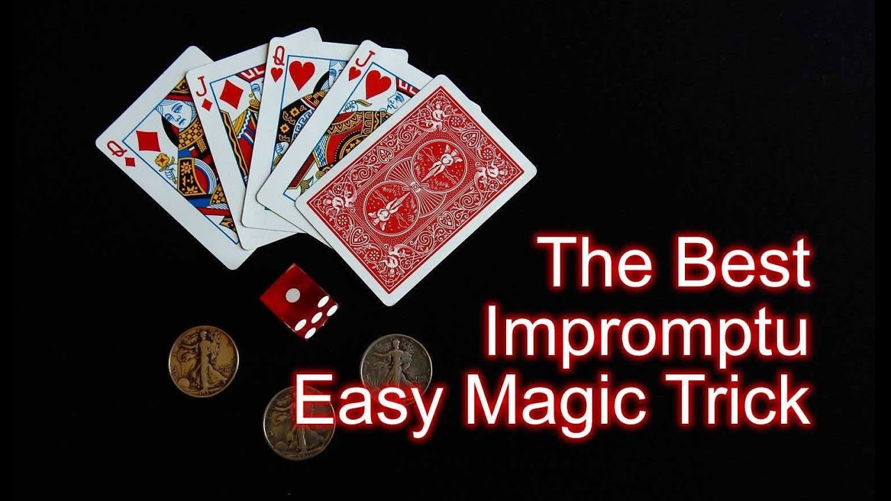 The Best Impromptu Easy Magic Trick - Anytime, Anywhere - YouTube
