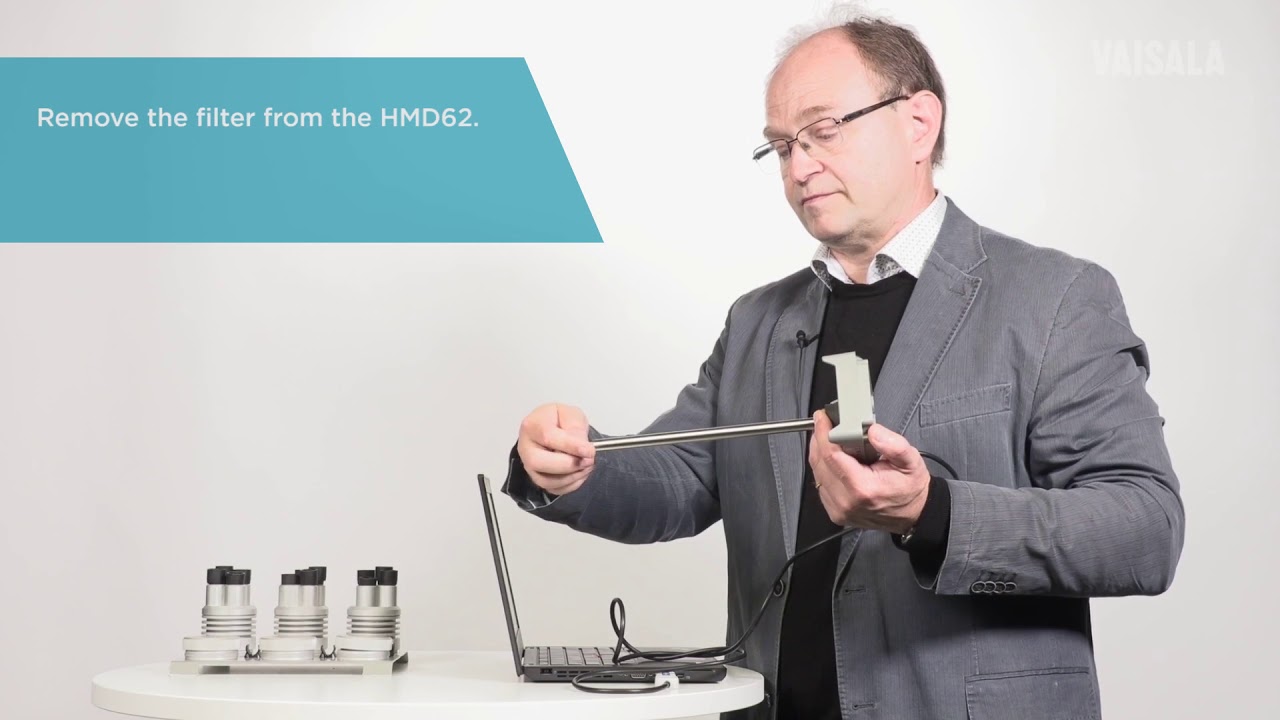 Calibrate Vaisala HMD60 Humidity and Temperature Transmitter with HMK15 ...