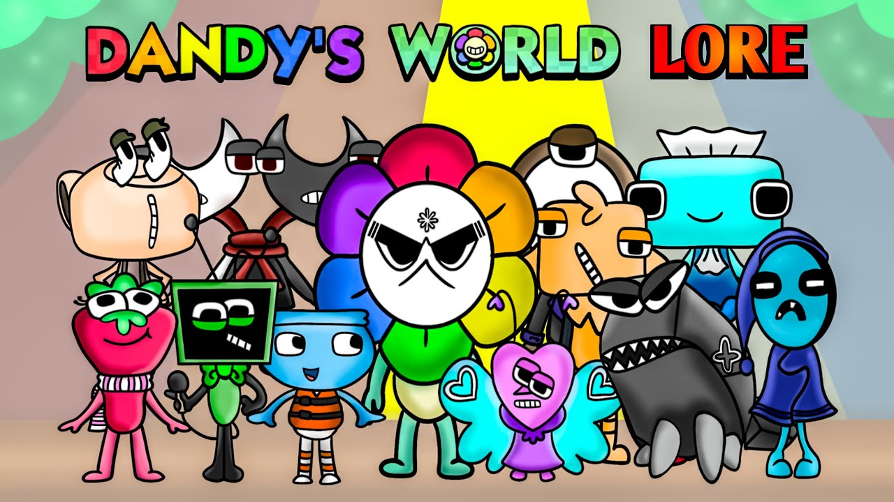 Dandy's-world Alphabet Lore Band !!!!! (Brightney - Dandy) || Idea by ...