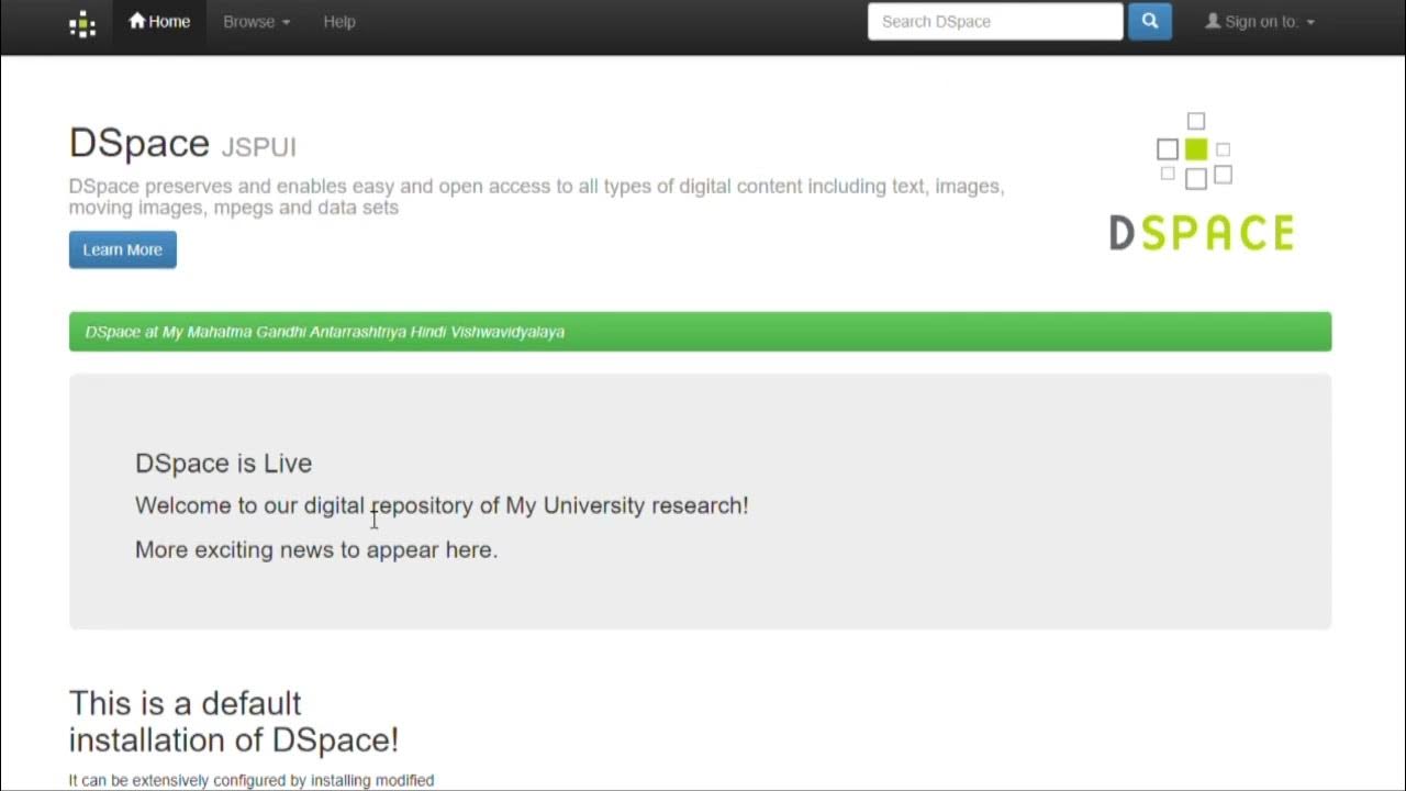 how to customize DSpace - YouTube