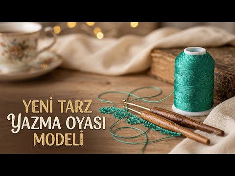 Çok beğenerek yaptığım sıralı tığ oyası