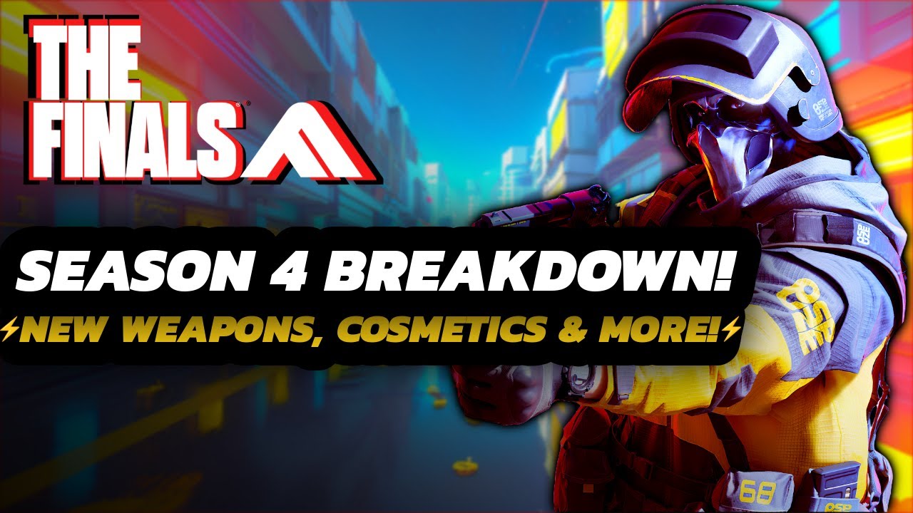 THE FINALS - ALL Season 4 DETAILS (so far) | NEW Sponsor System ...