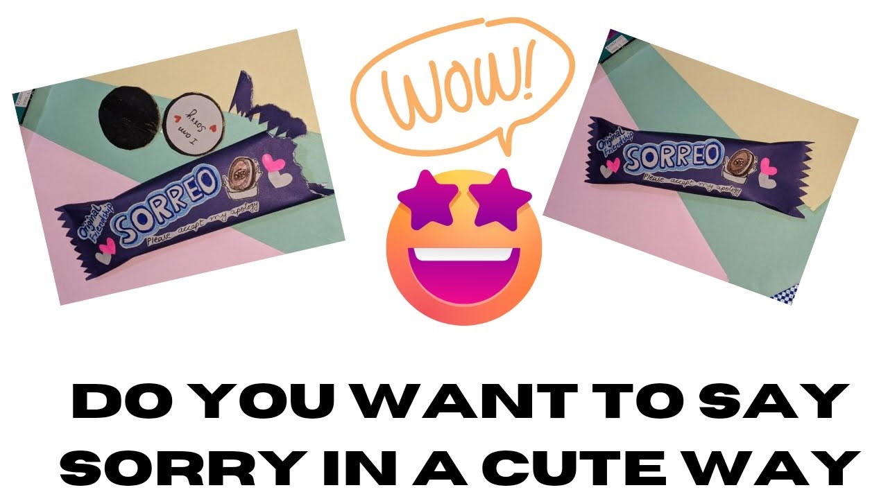 How to make paper Oreo at home? I DIY Sweet Idea to say sorry - YouTube