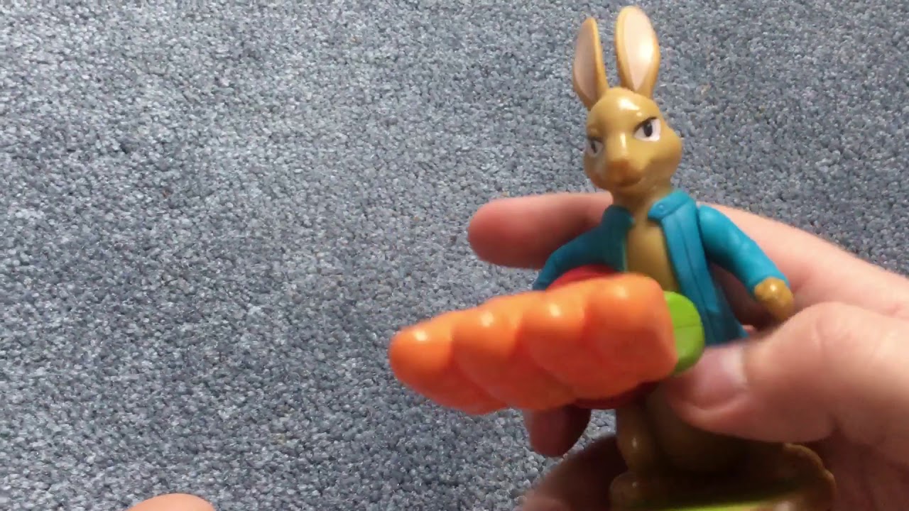 McDonald’s toy- Peter Rabbit launcher - YouTube