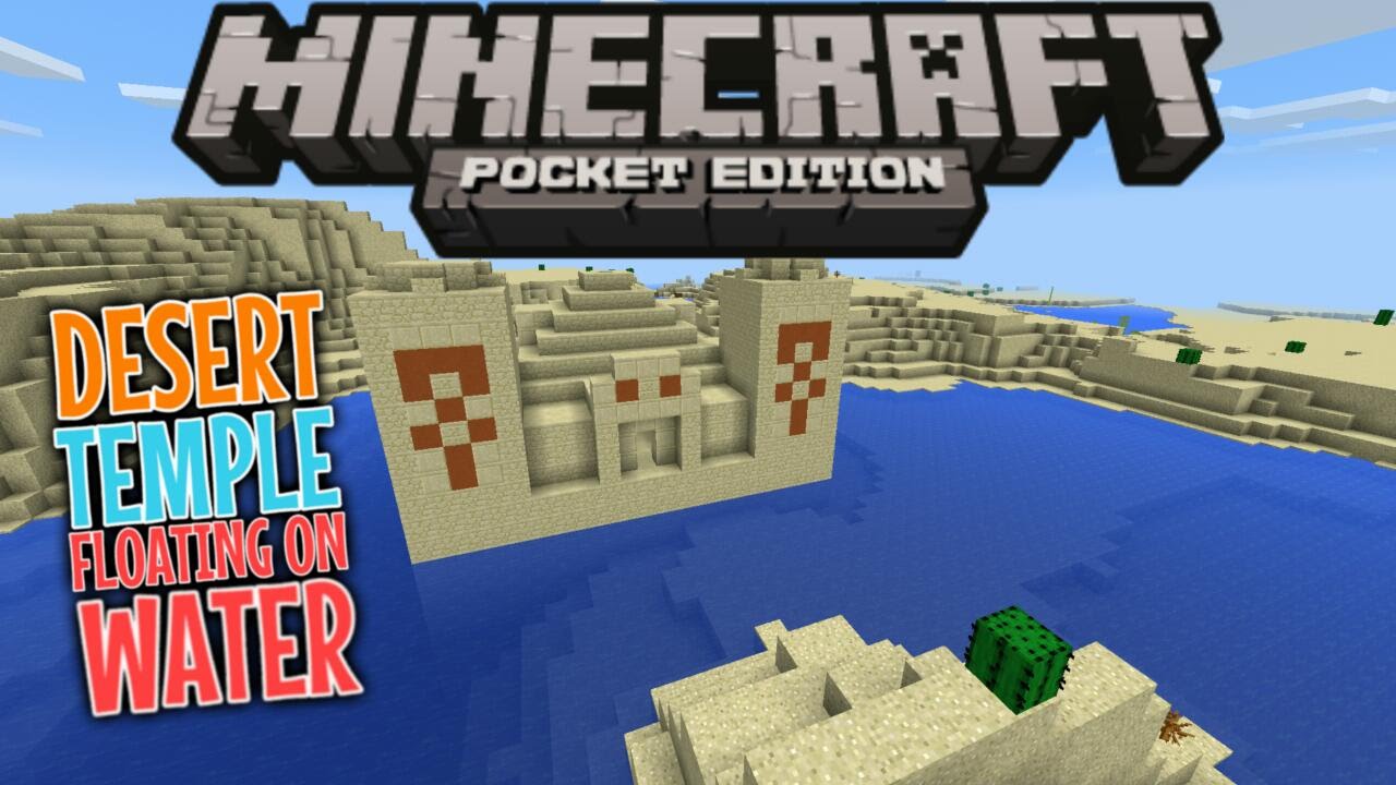 TEMPLE FLOATING ON WATER!! - Awesome Seed Packed With Temples ...