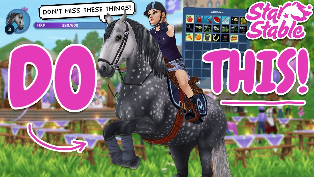 PREPARE NOW! 5+ THINGS TO DO *BEFORE* THIS BIG EVENT! (STAR STABLE) 😱 ...
