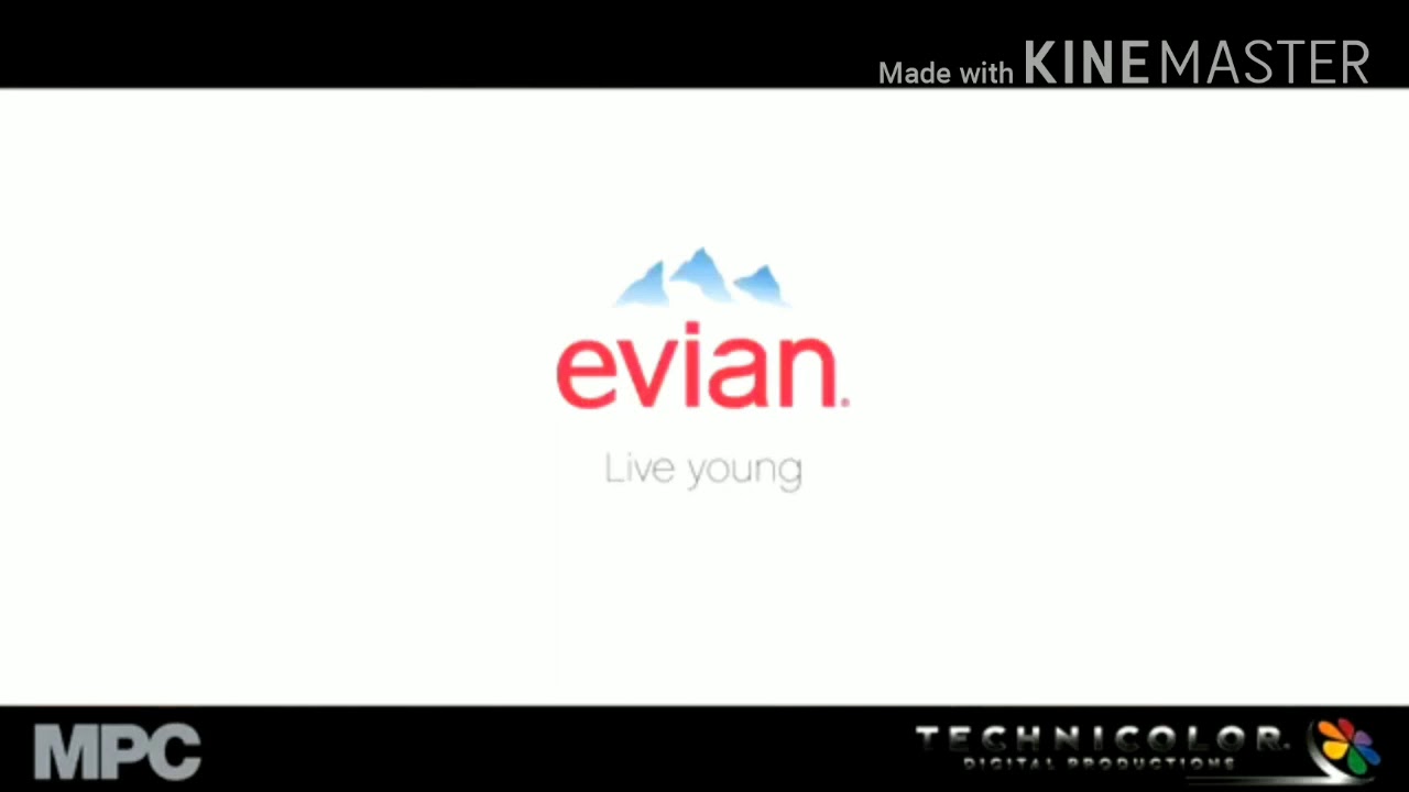 EVIAN LIVE YOUNG LOGO - YouTube