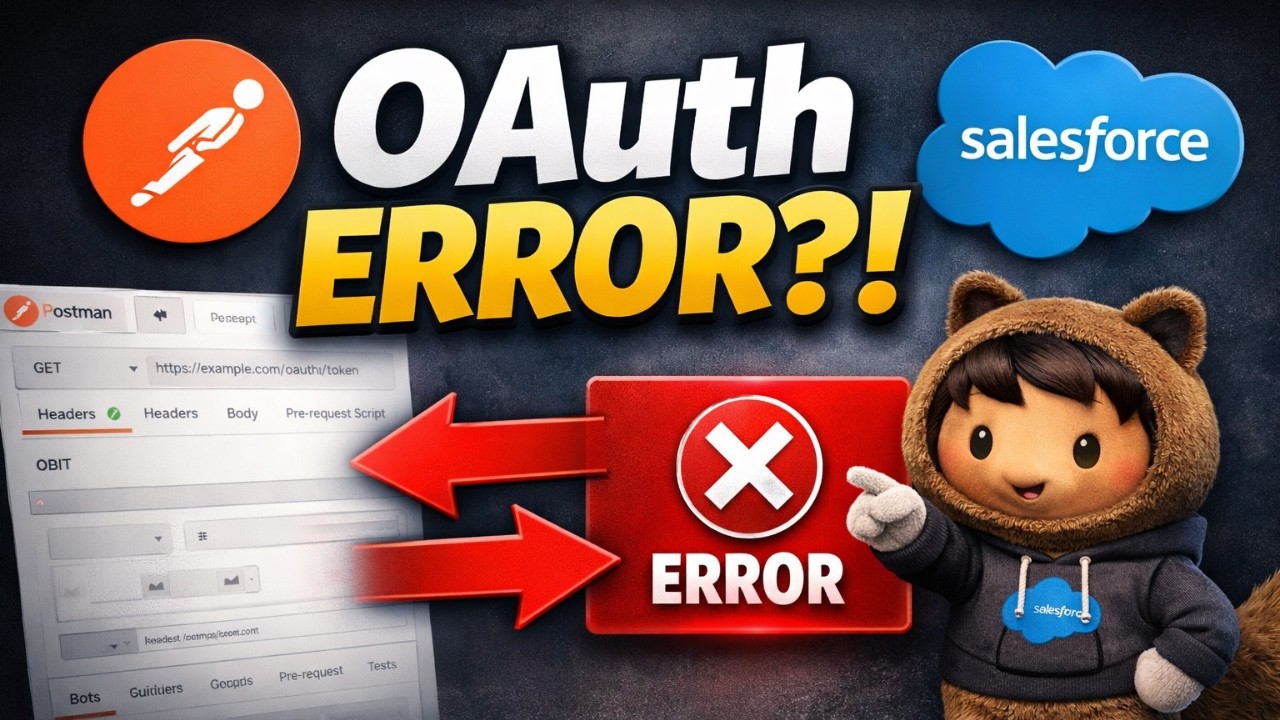 Fix Salesforce OAuth Errors in Postman (Step-by-Step) - YouTube