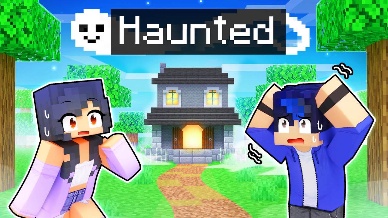 Trapped in a HAUNTED Minecraft Mansion! - YouTube