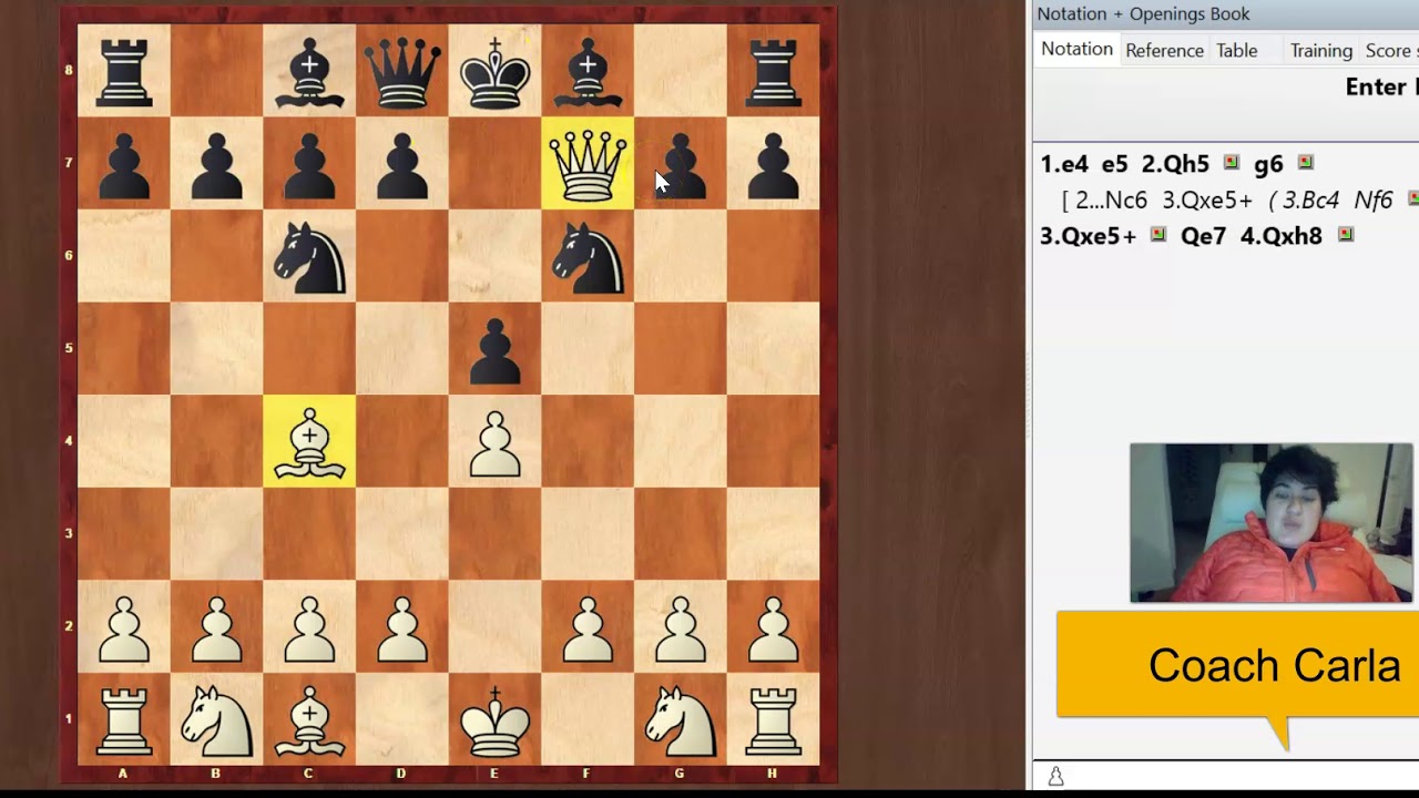 Chess Scholars Mate / 4 move checkmate - YouTube