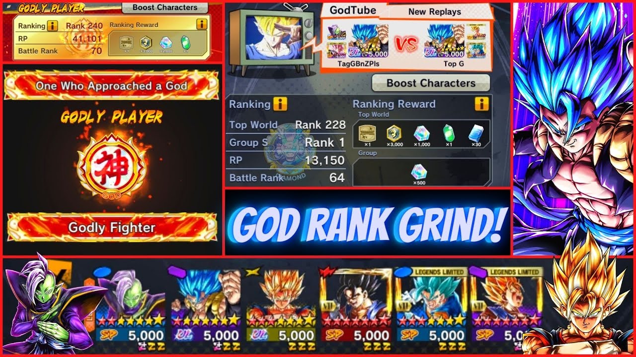 God Rank Mission Acquired, Ultra Gogeta Blue Activated! [Dragon Ball ...