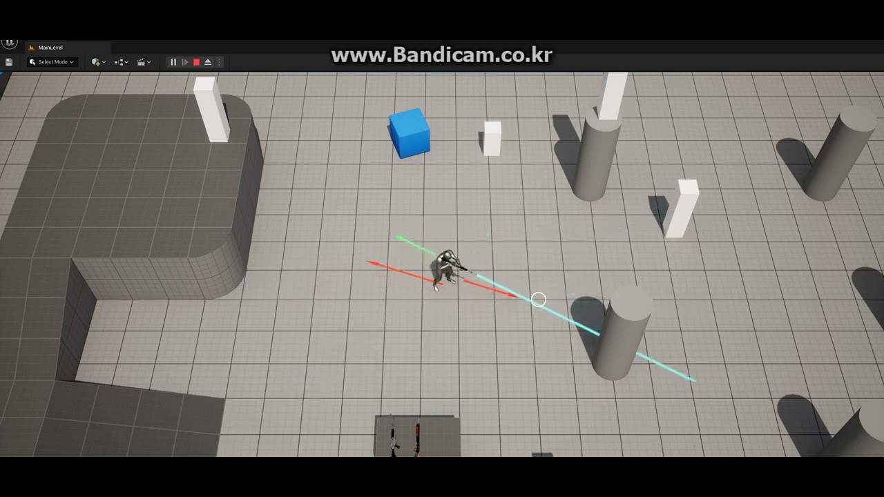 UE5 Top Down Game Aim Test - YouTube
