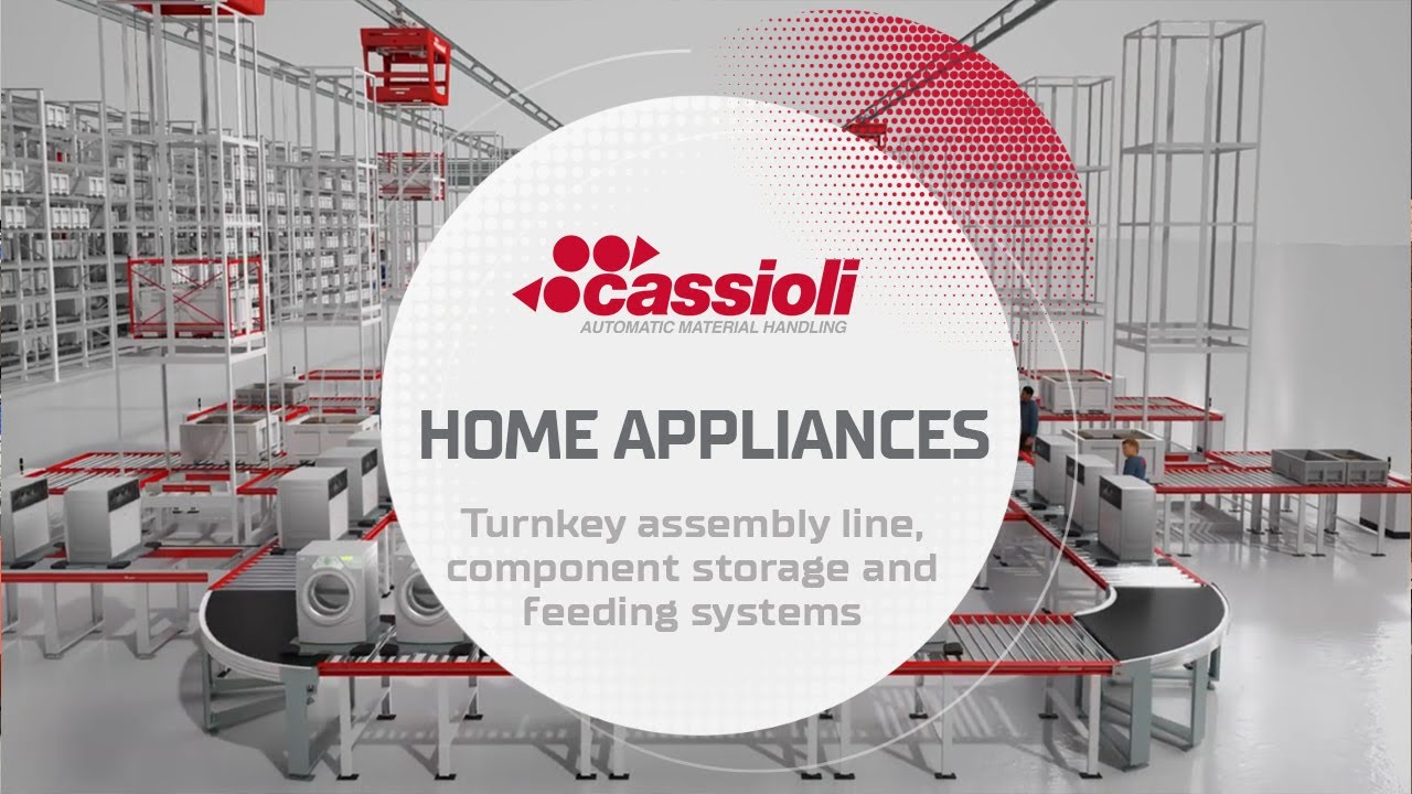 Cassioli: turnkey assembly line, component storage and feeding systems ...