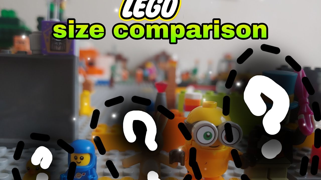 lego size comparison - YouTube