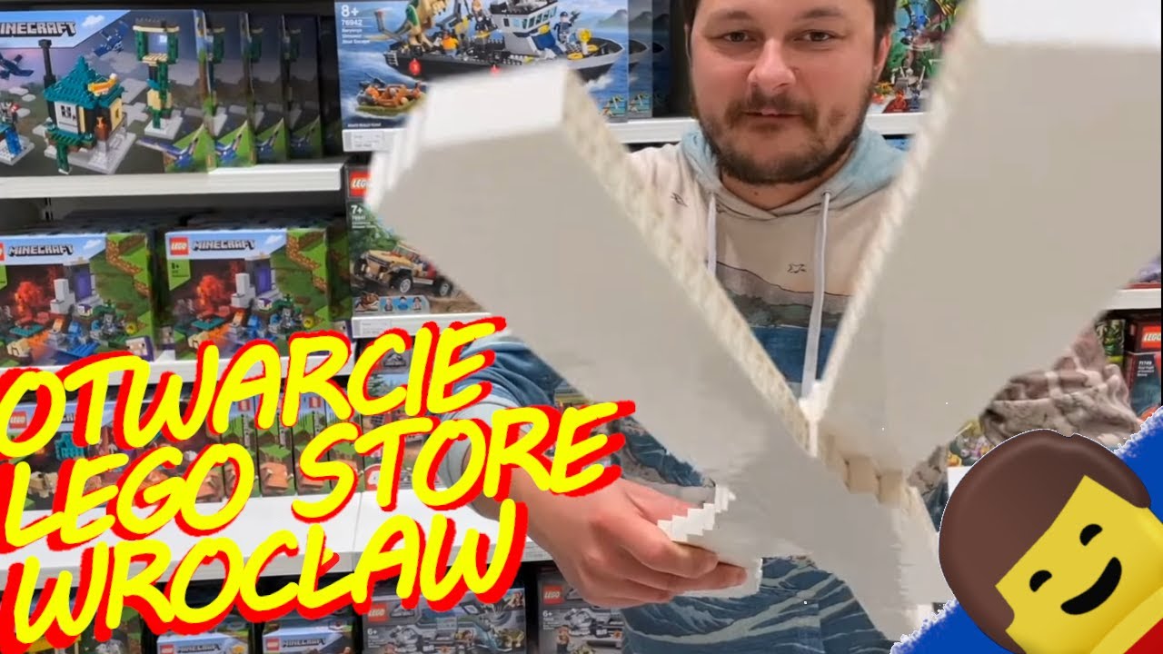 LEGO STORE WROCŁAW / Vlog z otwarcia - YouTube