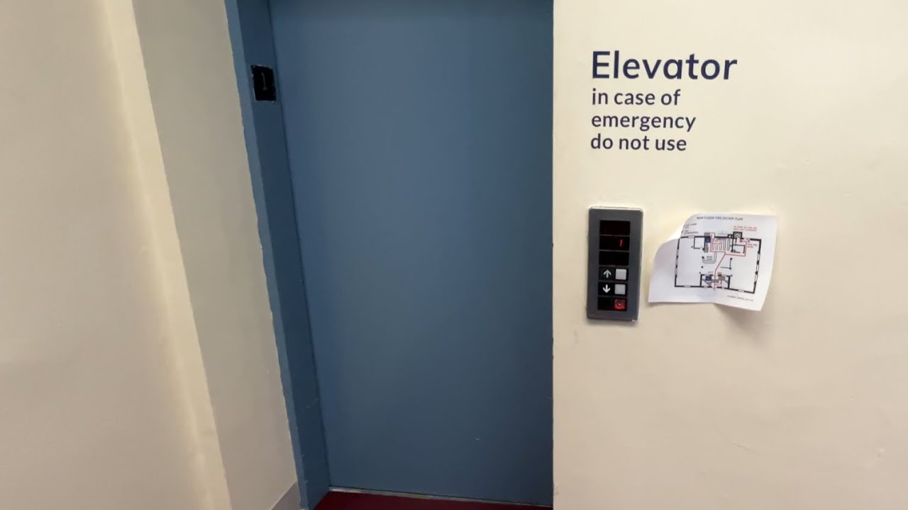 80s Otis LRV elevator – Meadville Public Library – PA - YouTube