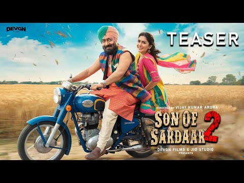Son Of Sardaar 2 | Official Teaser | Ajay Devgn | Mrunal Thakur| Sunny ...