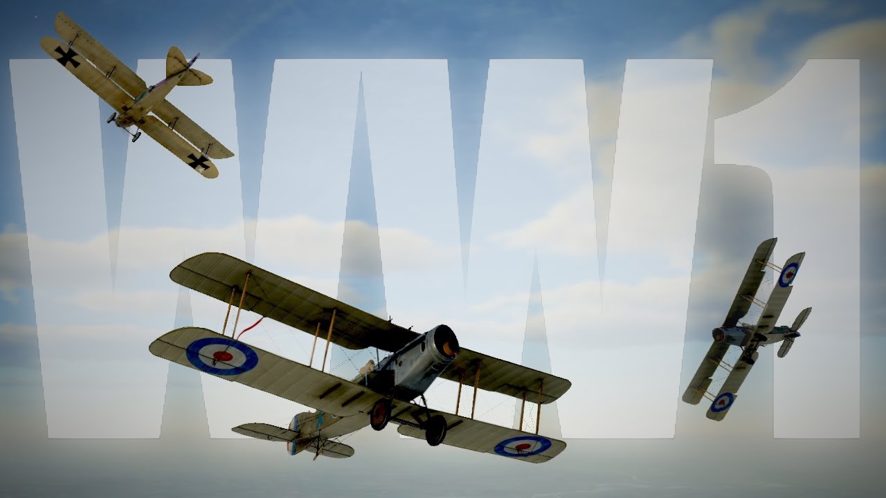 MASSIVE WW1 Era BATTLE | DOGFIGHT | Il2 Sturmovik Flying Circus - YouTube