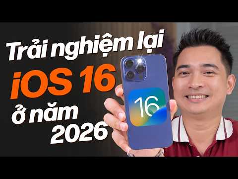 Trải nghiệm lại iOS 16 trên iPhone 14 Pro Max ở năm 2026 !!!