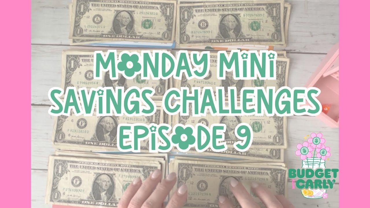 Saving $60 with Mini Savings Challenges | #savingmoney #cashstuffing # ...