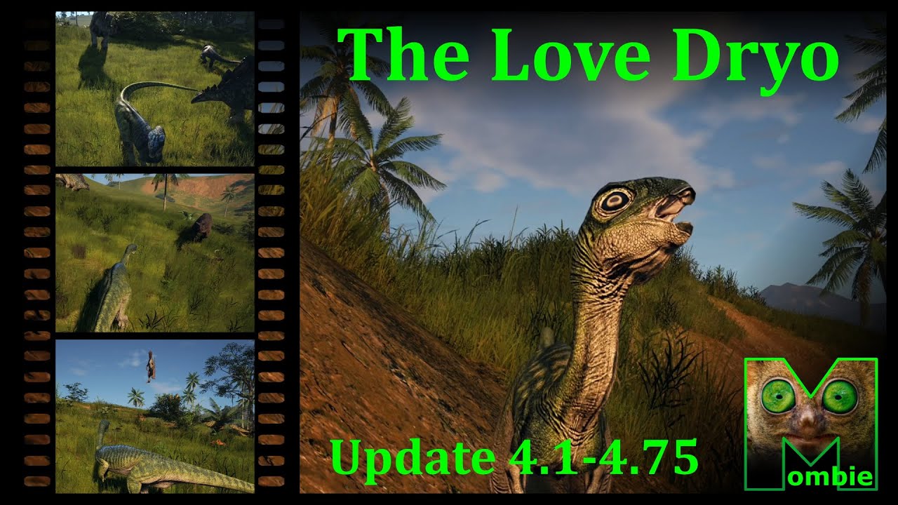 The Isle Evrima - The Love Dryo - Update 4.1, 4.5, 4.75 - Dryosaurus ...