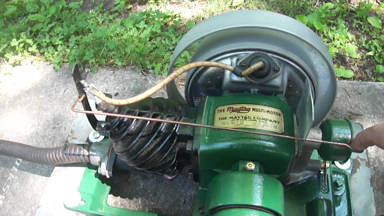 Maytag Model 92 Multimotor - YouTube
