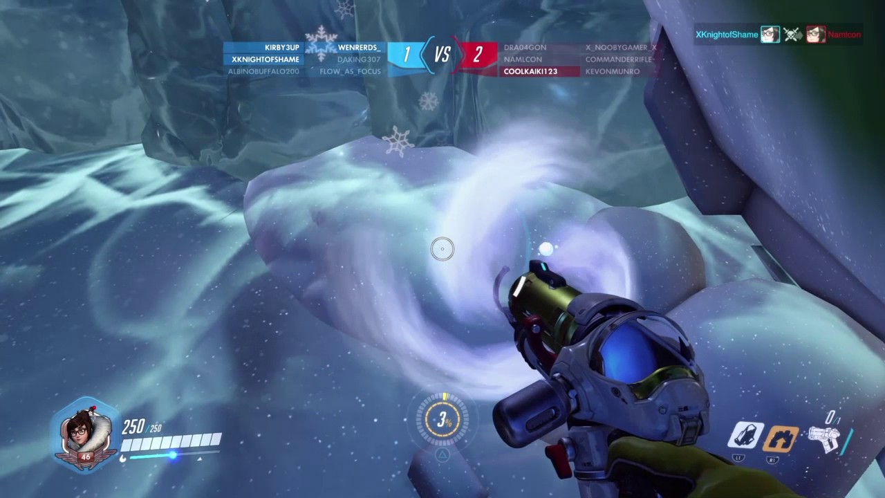 Overwatch mei's snowball offense gameplay - YouTube