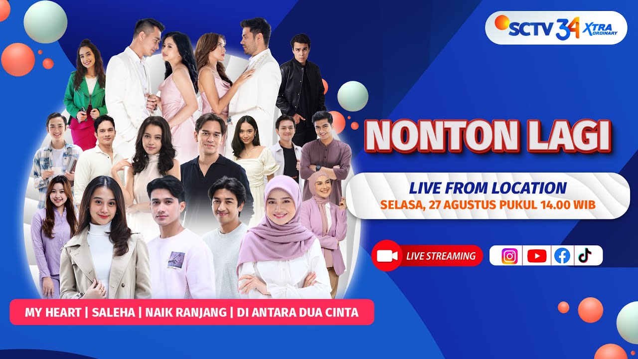 NONTON LAGI KESERUAN ROAD TO HUT SCTV 34 EXTRAORDINARY DAY 1 - YouTube
