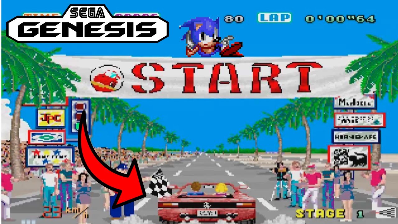 My First Outrun Experience – Sega’s Iconic Racing Game! 🚘🏁 #sega # ...