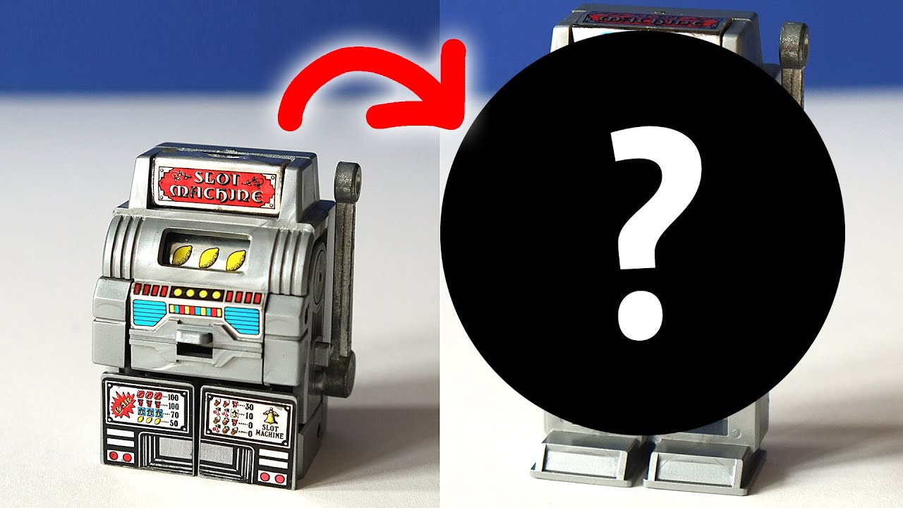 This slot machine doesn't like winners! -- Transforming Toy Robot - YouTube