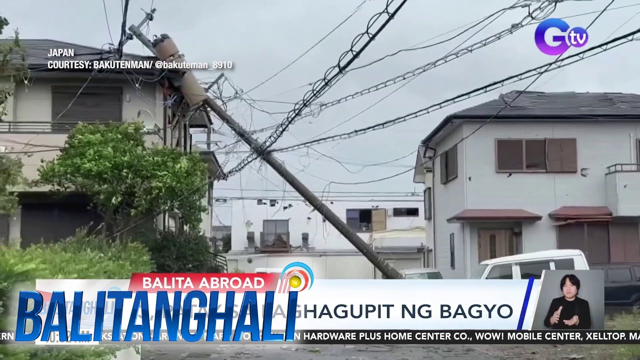 3, patay sa paghagupit ng bagyo | Balitanghali - YouTube