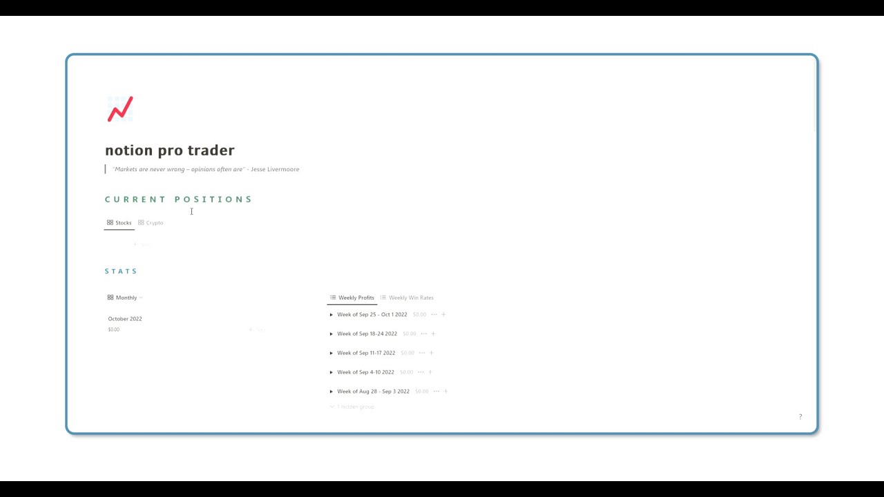 How to use Notion Pro Trader - YouTube