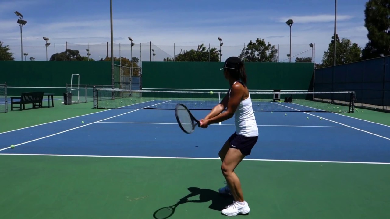 Tennis Baseline Drills - YouTube