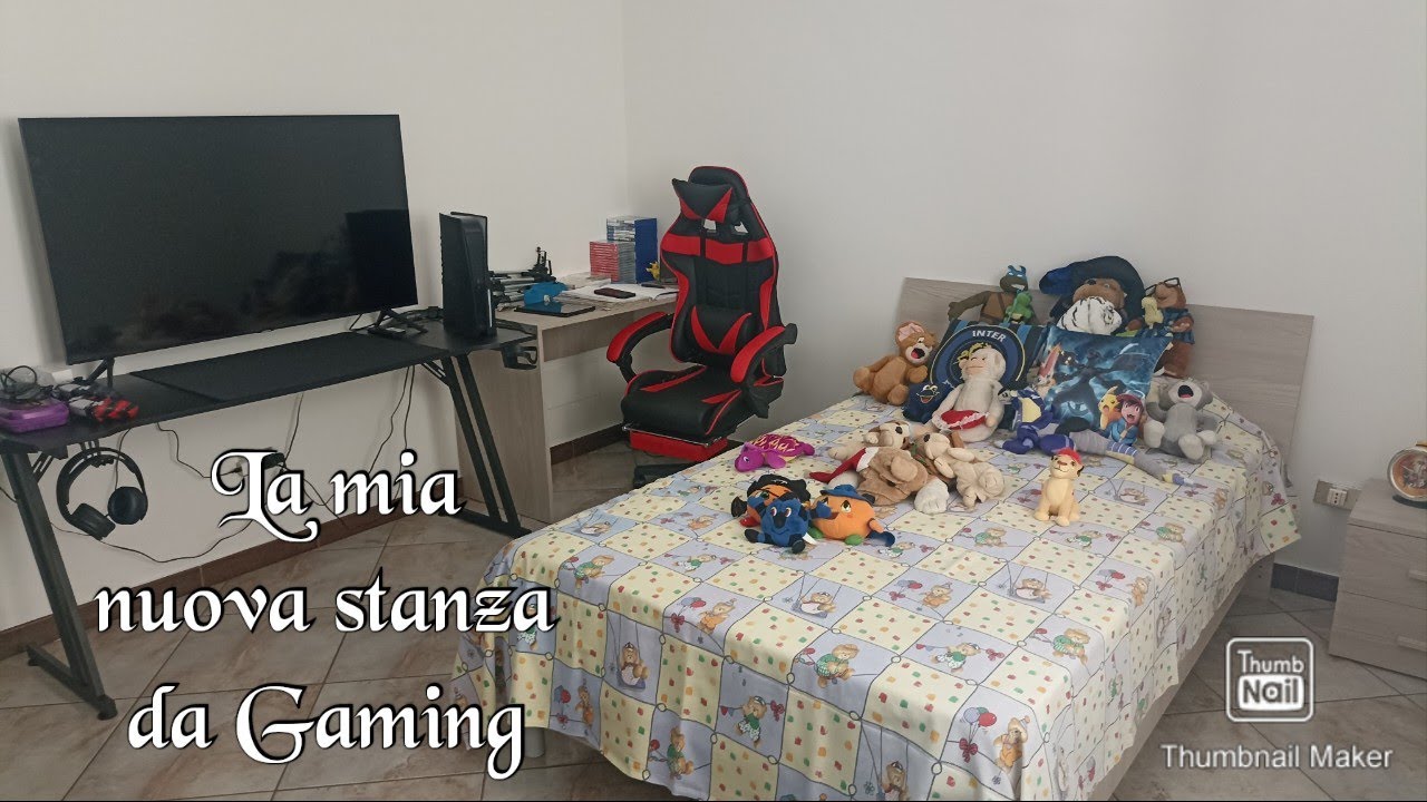 La mia nuova stanza da Gaming ITA - YouTube